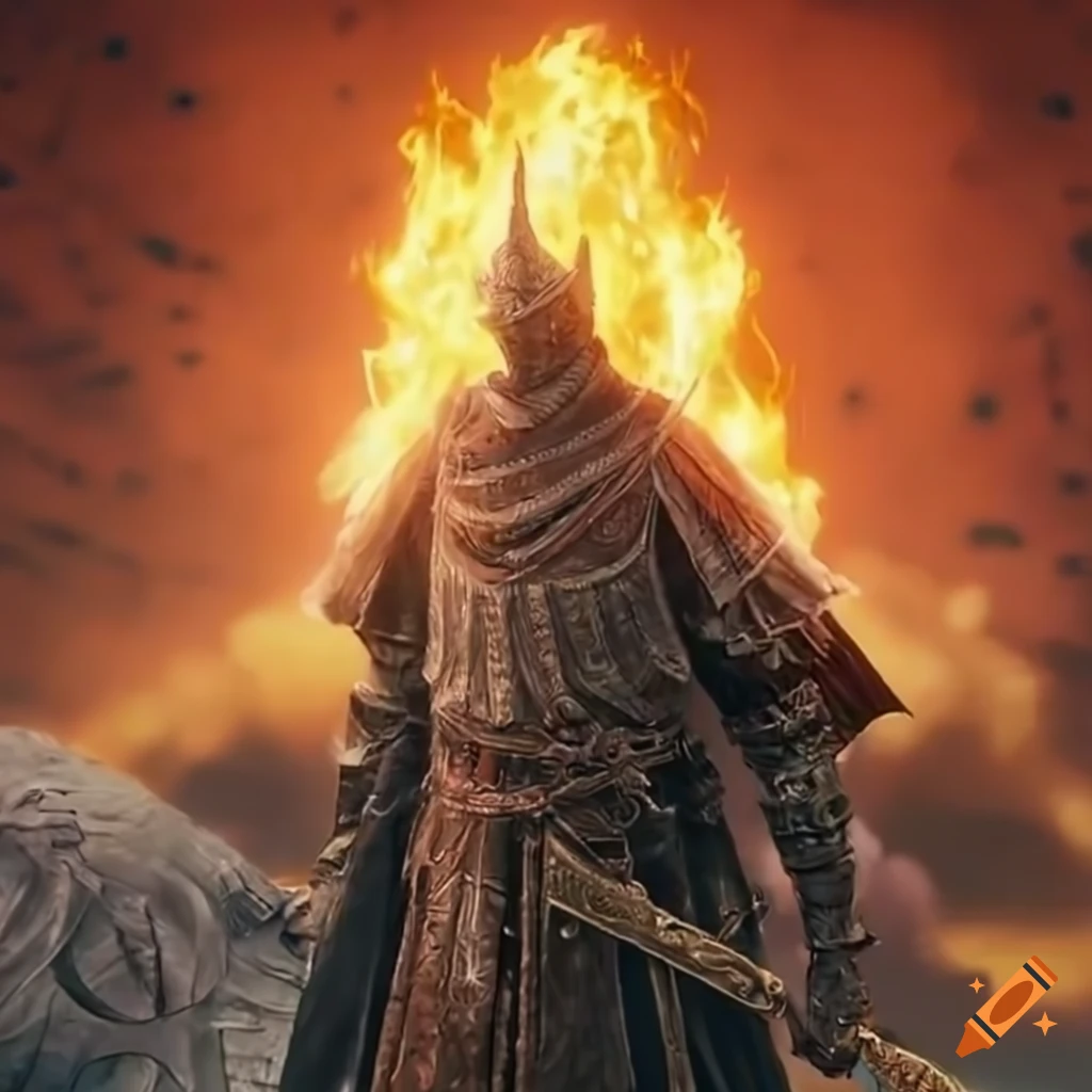 Elden Ring - The lord of frenzied flame on Craiyon