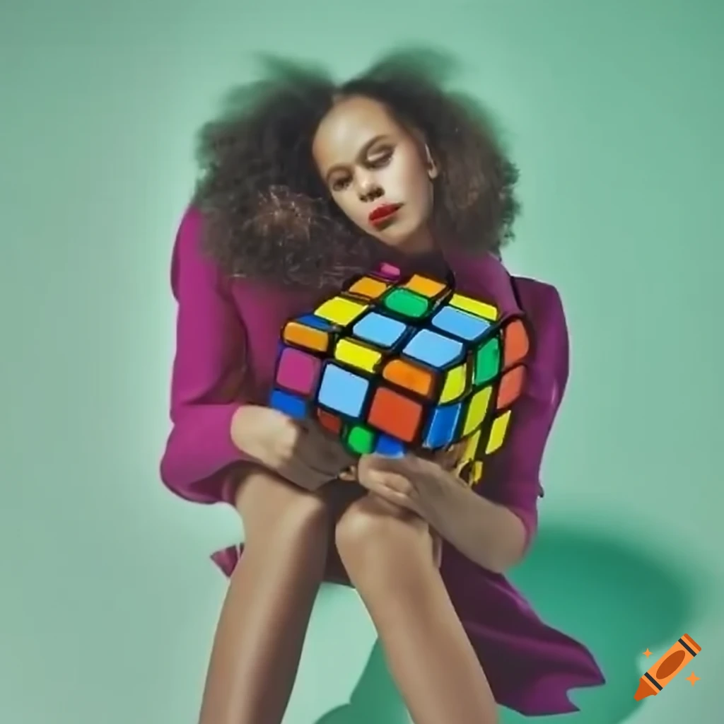 Rubik's cube on Craiyon