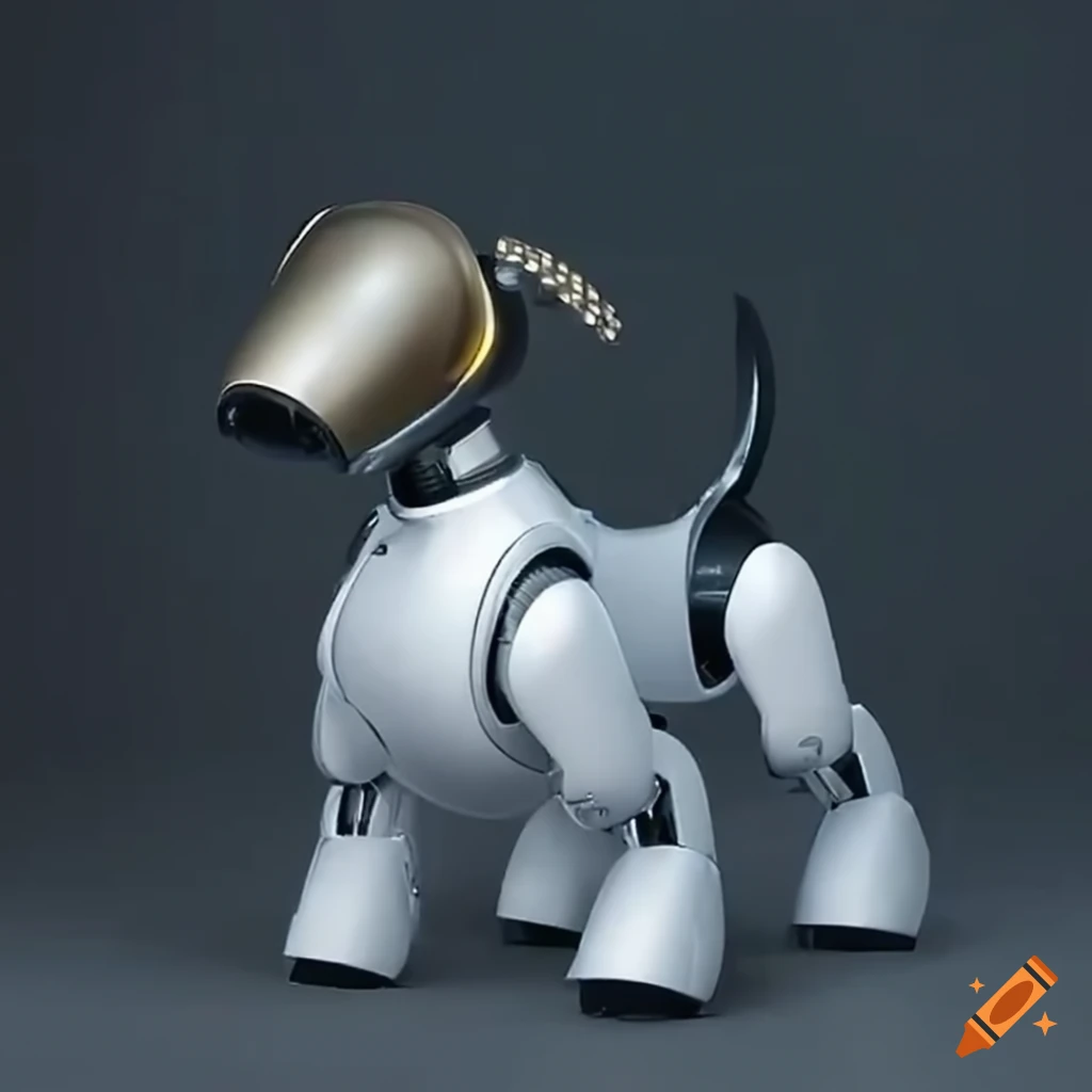 Friendly pet robot exploded view inspired by aibo from sony group on ...