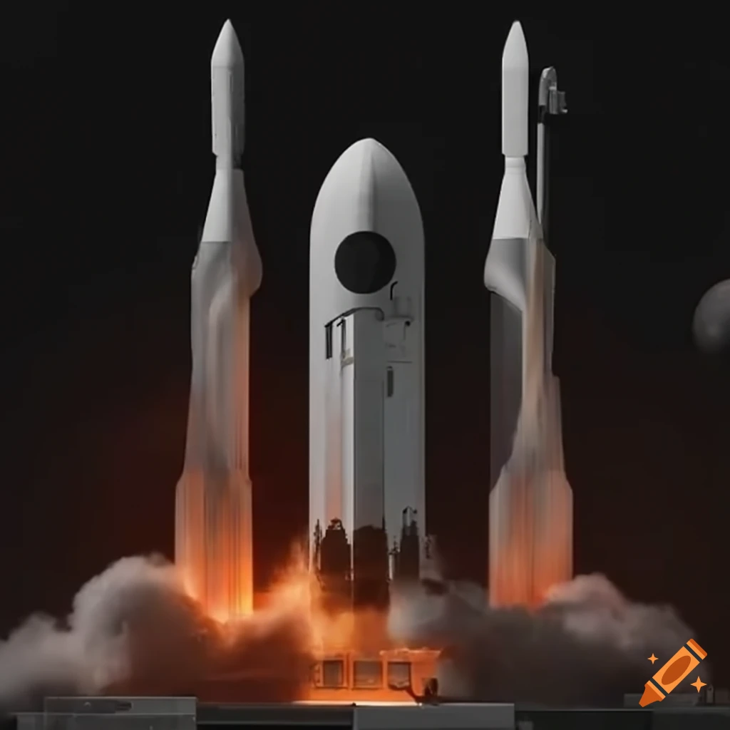 Spacex logo and symbol on Craiyon