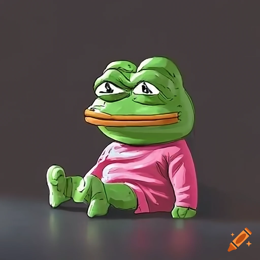 Pepe baby on Craiyon