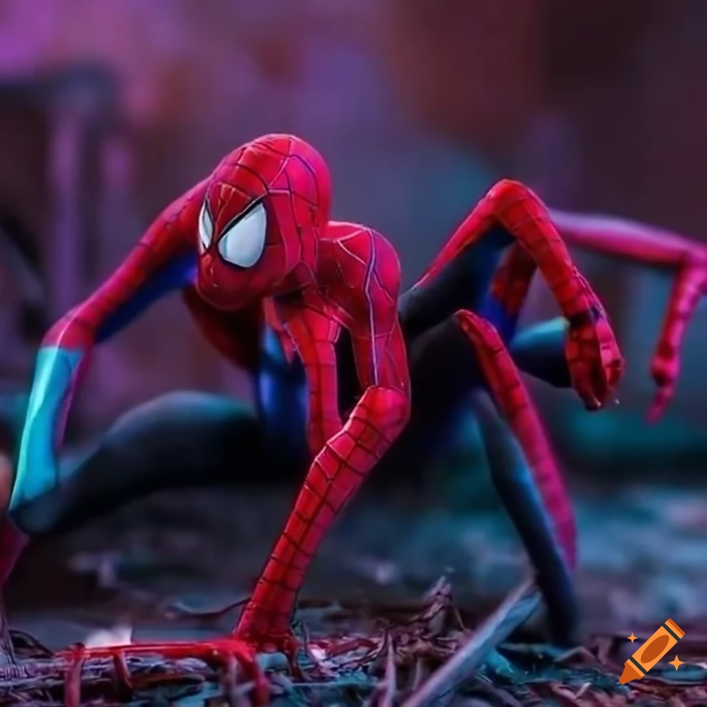 Fused Spiderman, Miles Morales, and Spider-gwen in abandoned movie ...