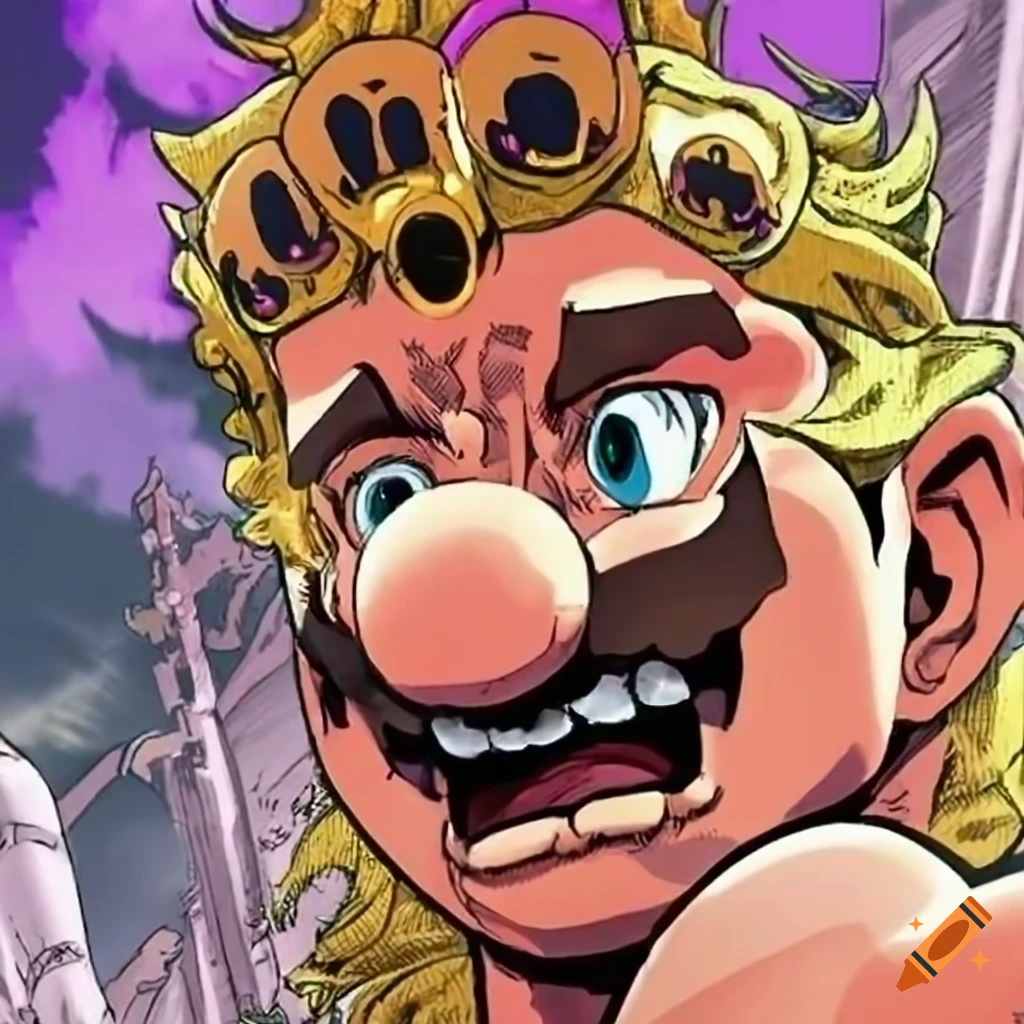 Mario jojo on Craiyon