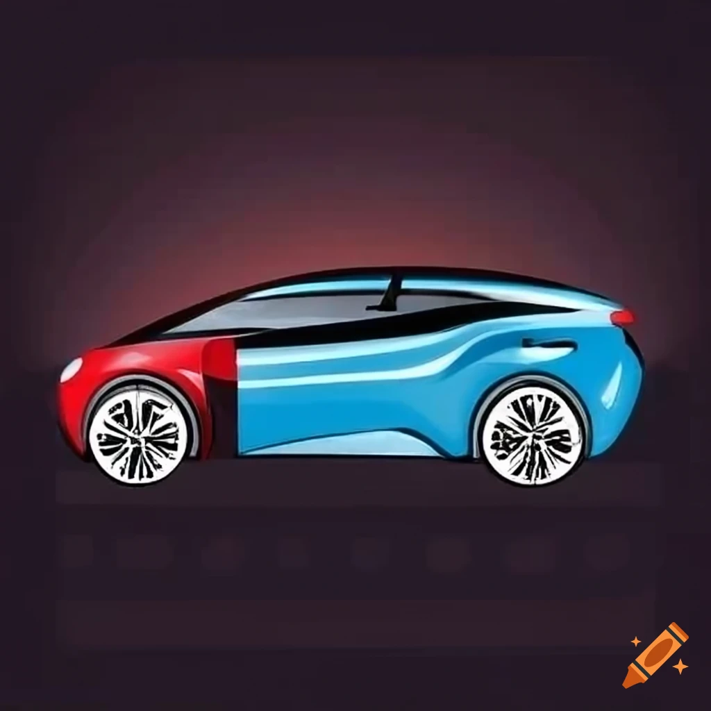 Collage of bugatti new generation cars into one vehicle on Craiyon