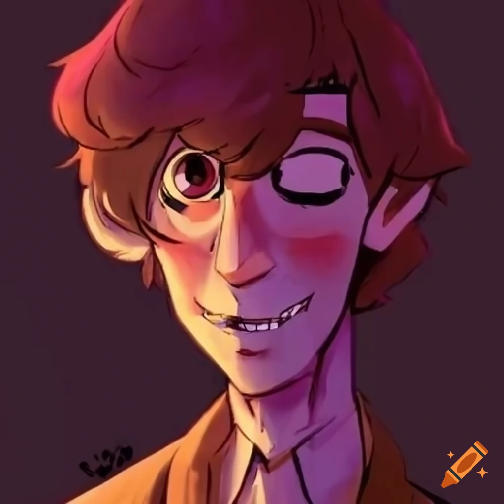 William afton in the walten files art style on Craiyon
