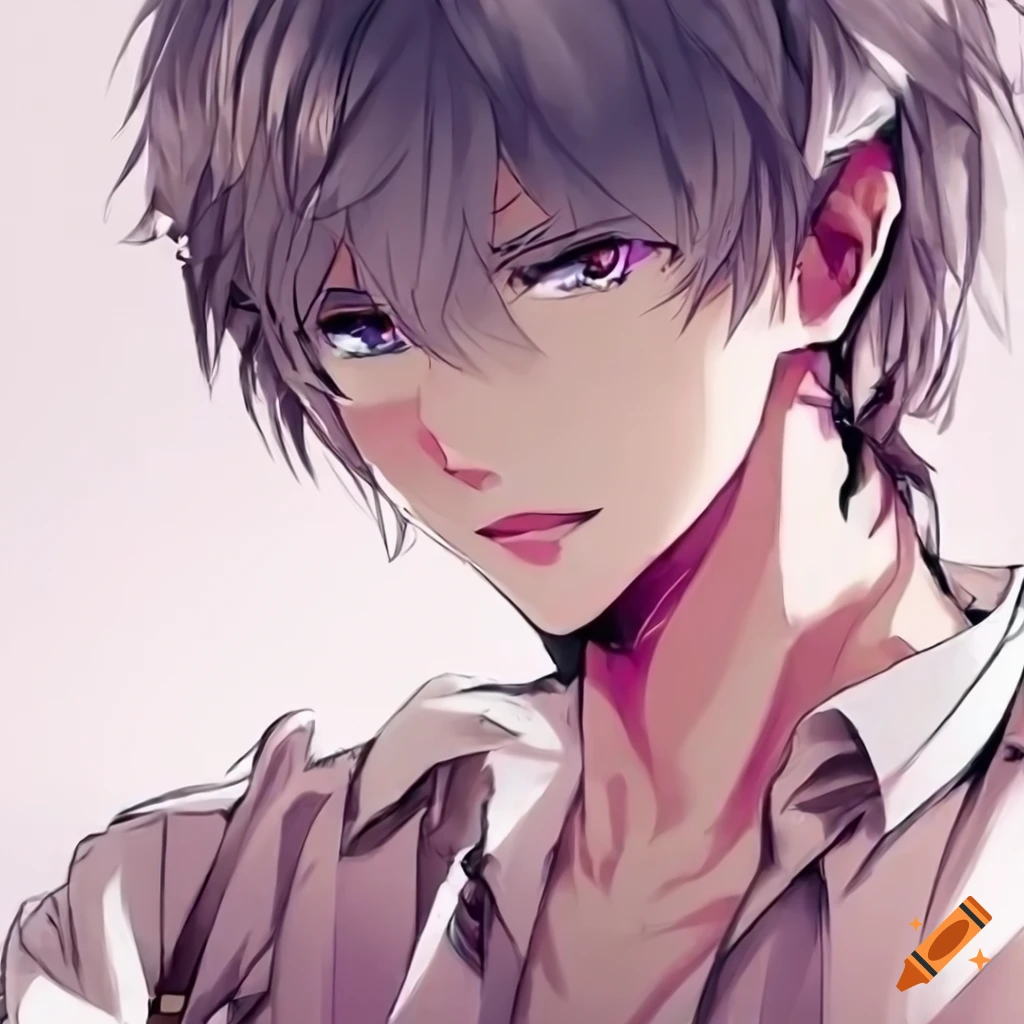 Handsome anime guy on Craiyon