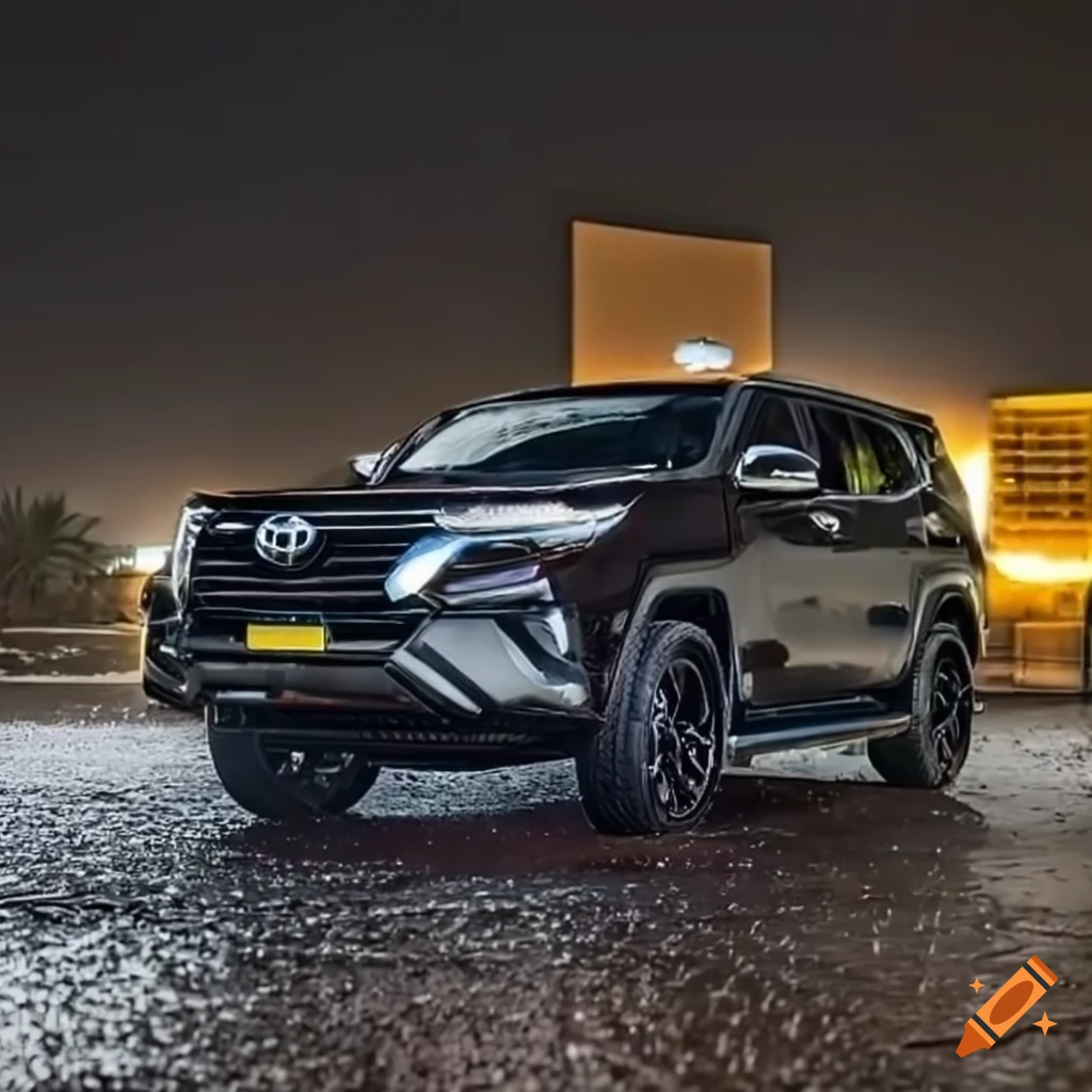 Toyota Fortuner Preto Modificado