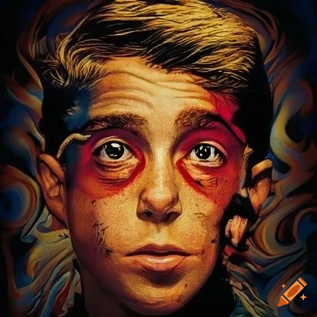 Steezy action poster with graphic novel illustration by norman rockwell ...