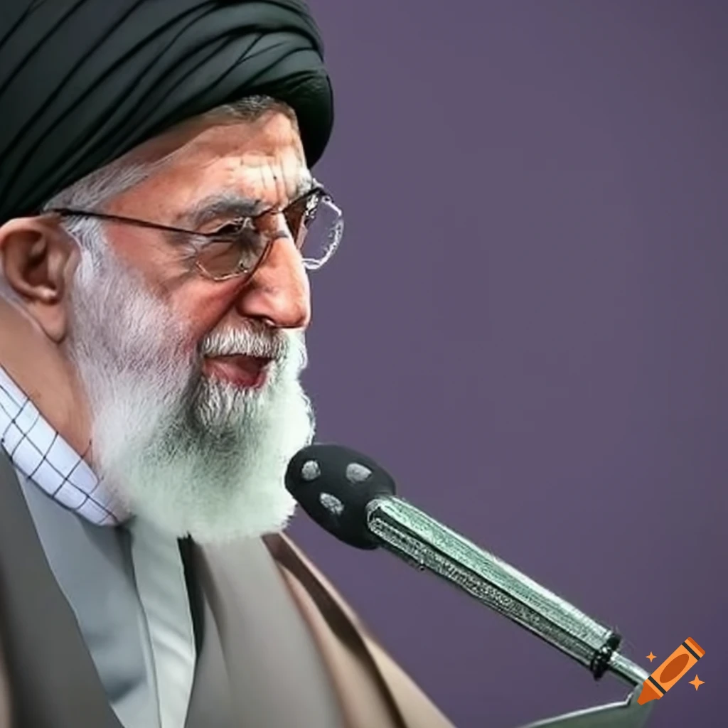 Portrait of seyyed ali khamenei, leader of iran on Craiyon