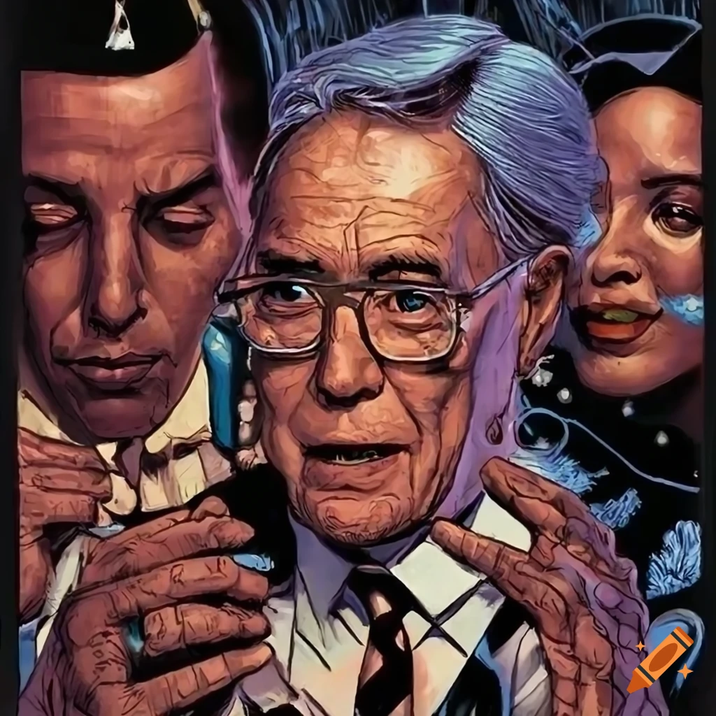 Illustration from Noir graphic novel 'Zenith LSD' by Norman Rockwell on ...