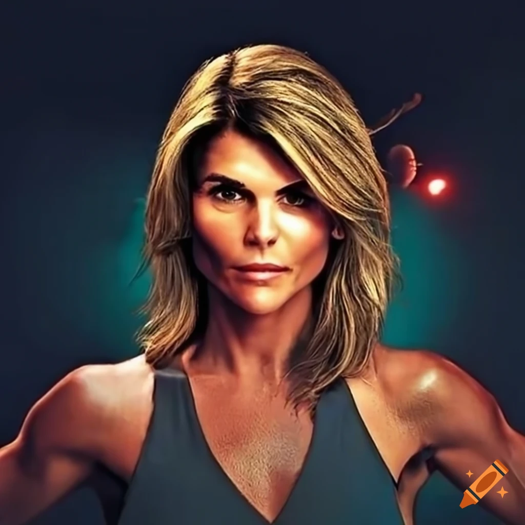 Movie poster for "THE TANNING PLACE" starring Lori Loughlin on Craiyon