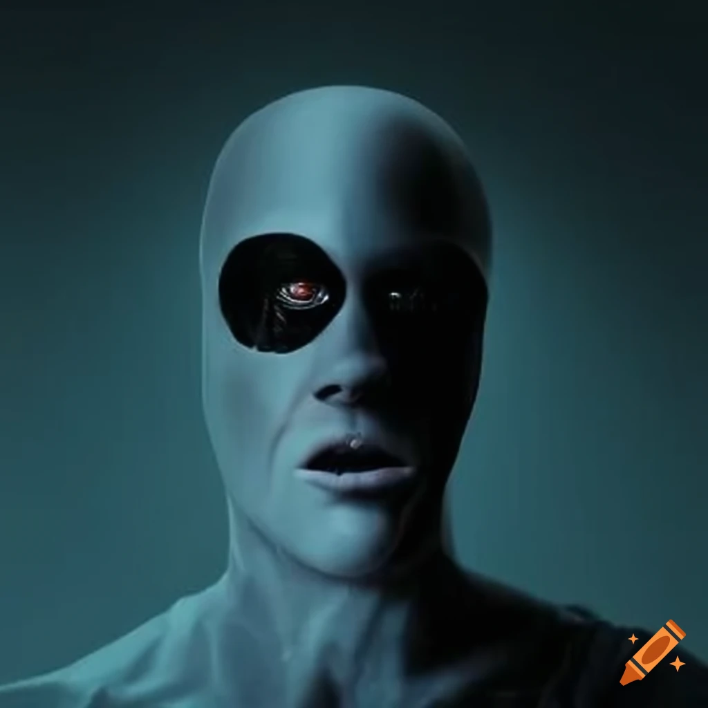 Invisible man on Craiyon