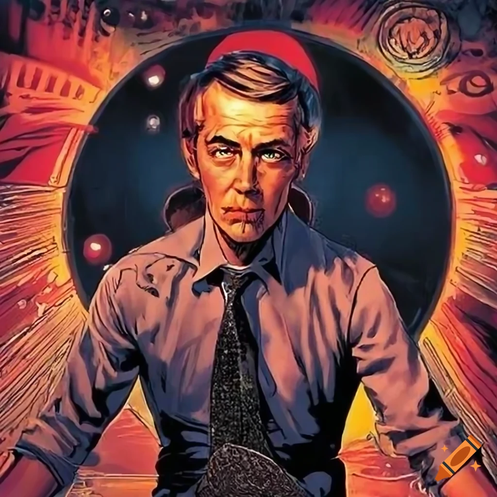 Stunning illustration from noir graphic novel 'zenith lsd' by norman ...