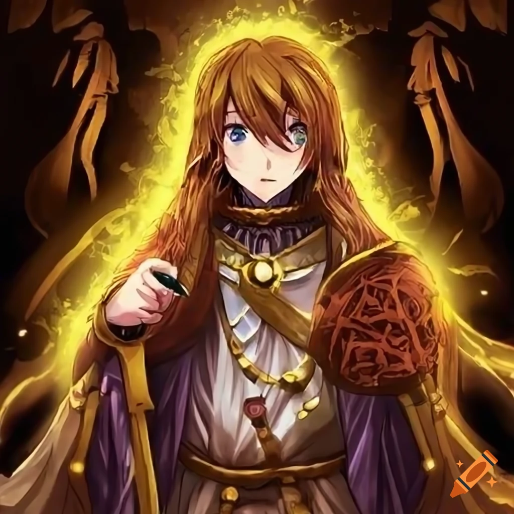 Anime style alchemist god character artwork on Craiyon