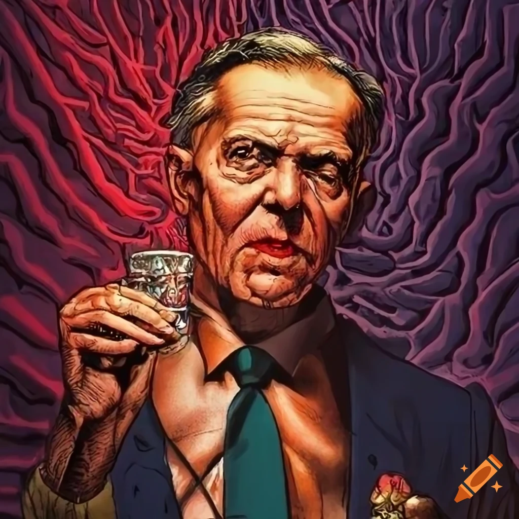 Illustration from the graphic novel 'zenith lsd' by norman rockwell on ...