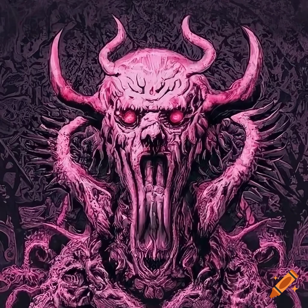 Demonic mystical creature inspired by Lovecraft and SCP for a death ...