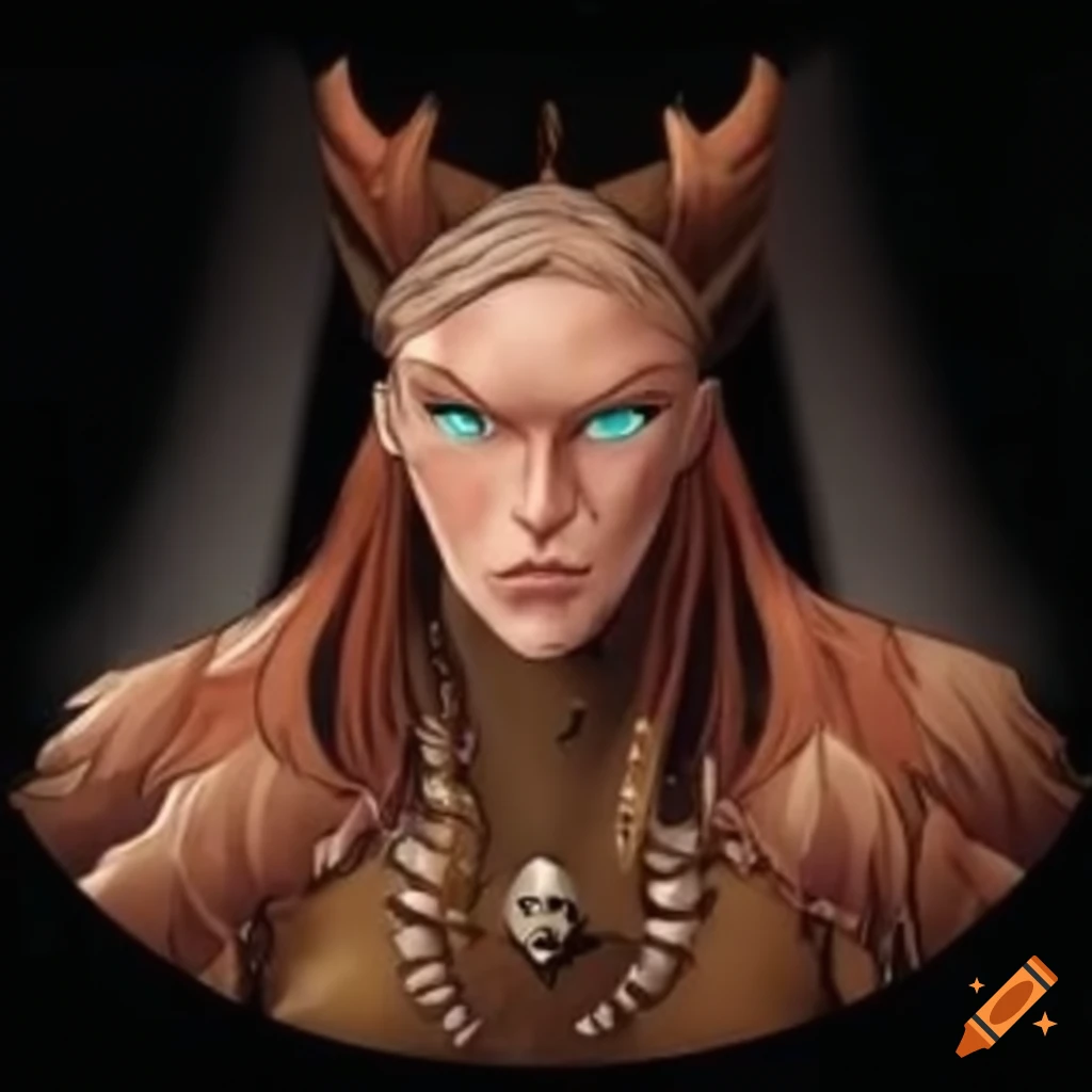 Original character artwork on Craiyon