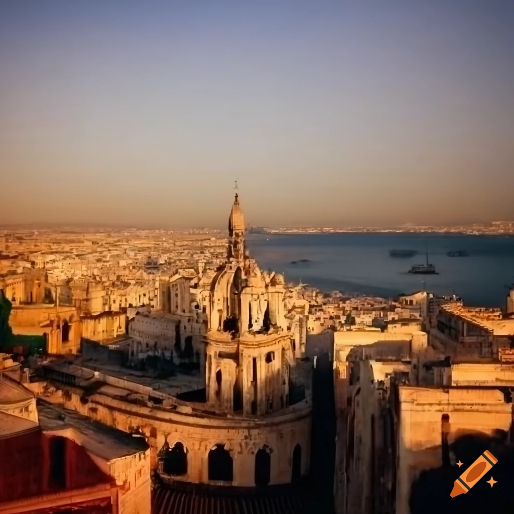 Algiers, algeria cityscape on Craiyon