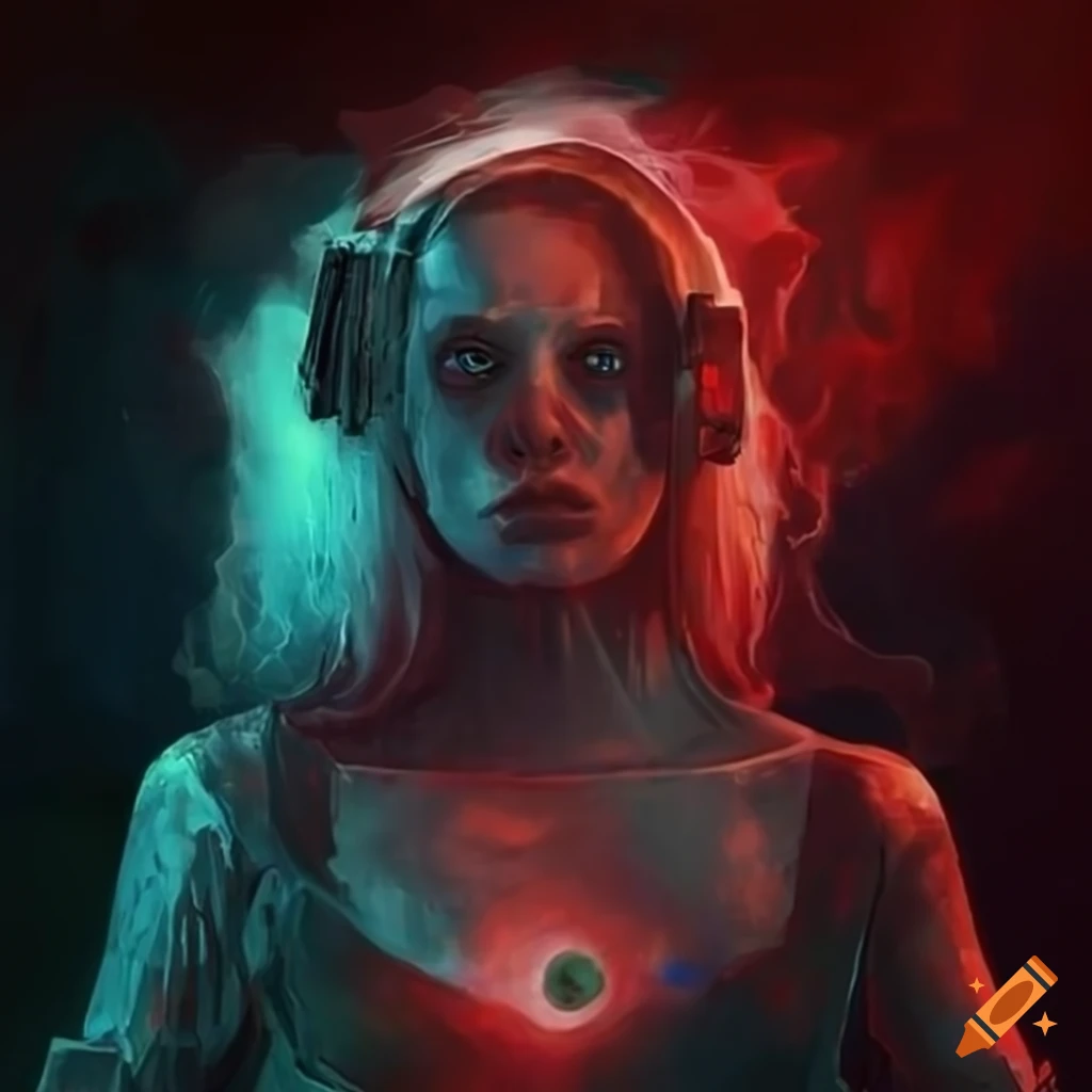 Sci-fi art for the song 'Checkpoint' on Craiyon