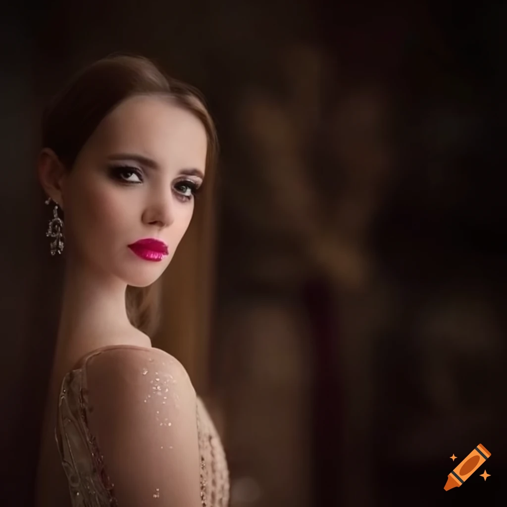 Beautiful and classy polish lady on Craiyon