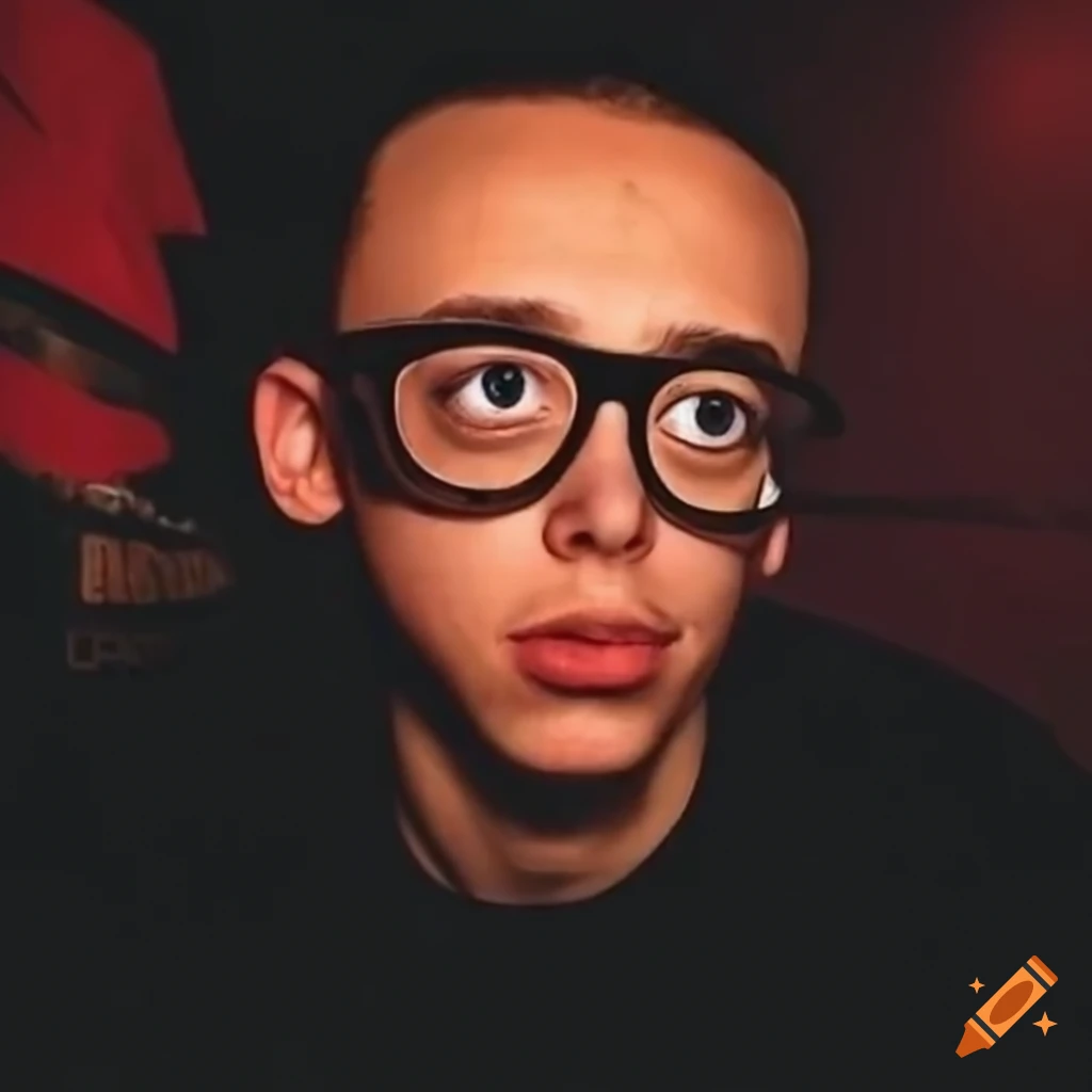 Portrait of logic looking sad on Craiyon