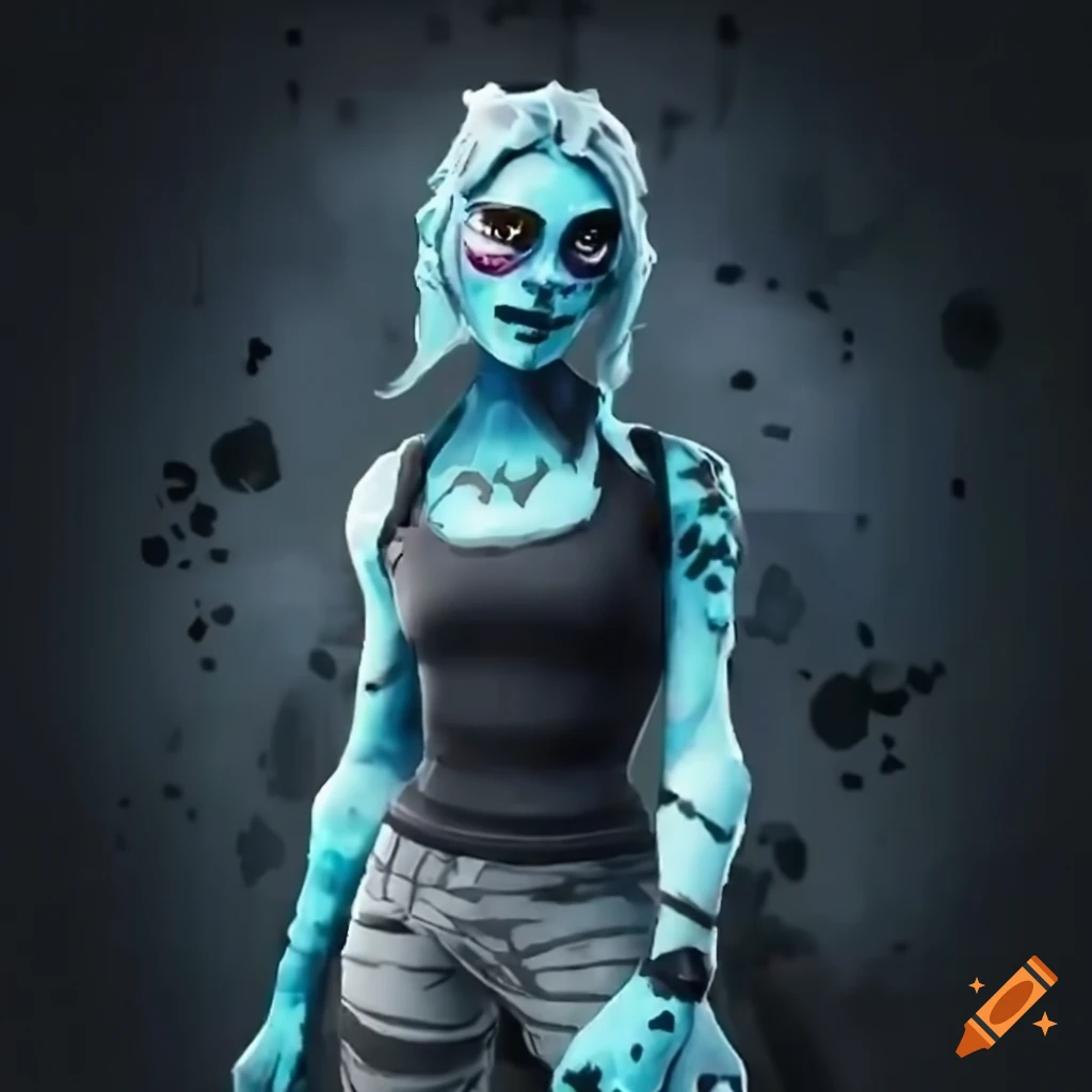 Fortnite ghoul skin on Craiyon