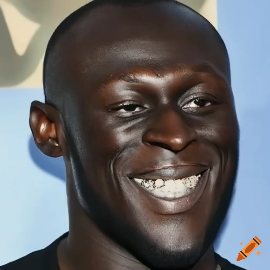 Smiling stormzy on Craiyon