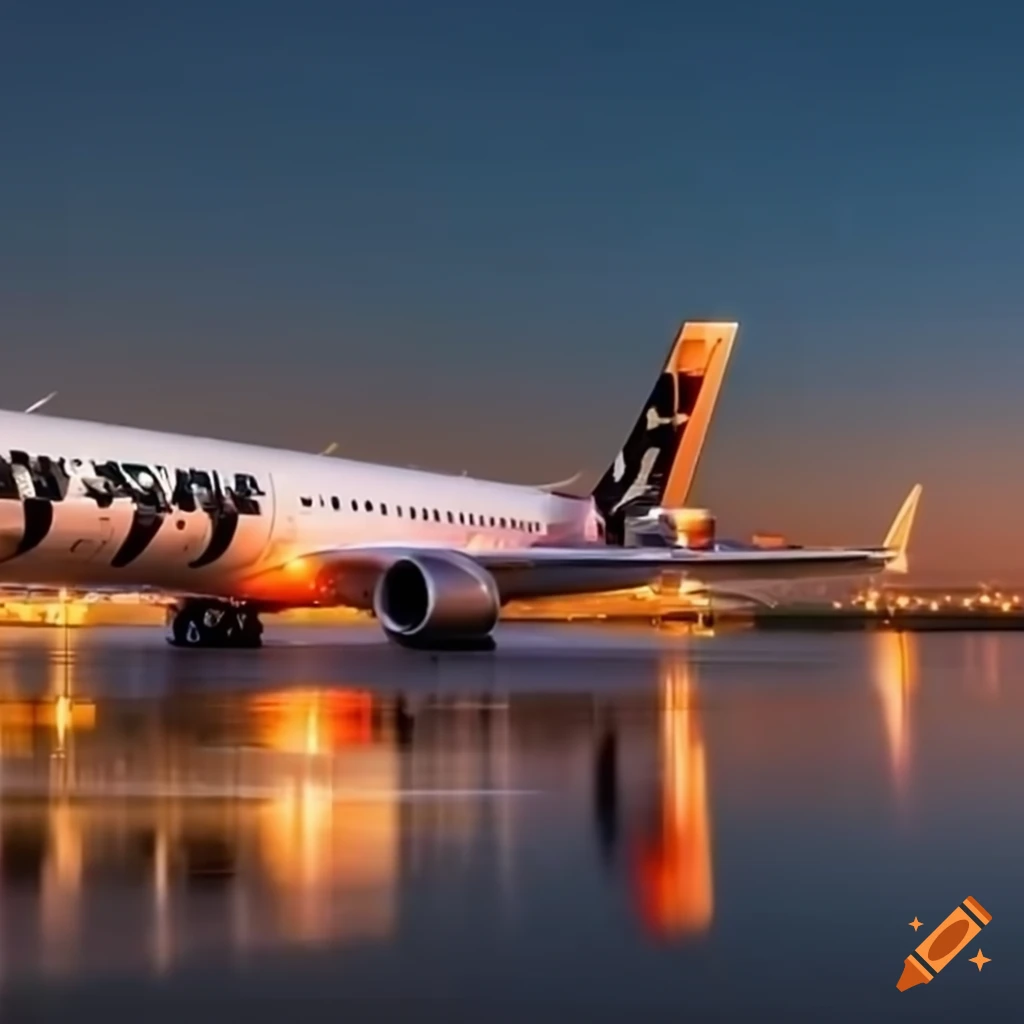 Jetstar a350 airplane on Craiyon