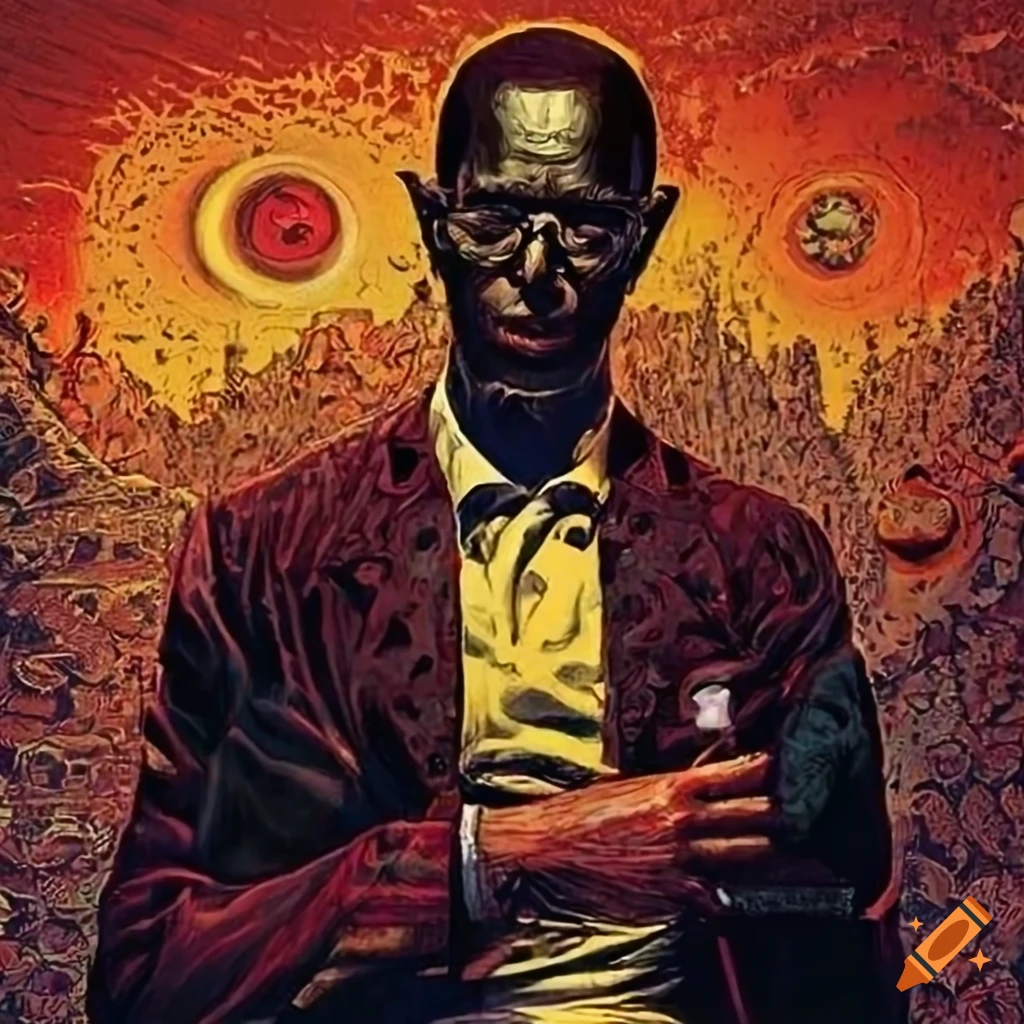 Illustration from Noir graphic novel 'Zenith LSD' by Norman Rockwell on ...