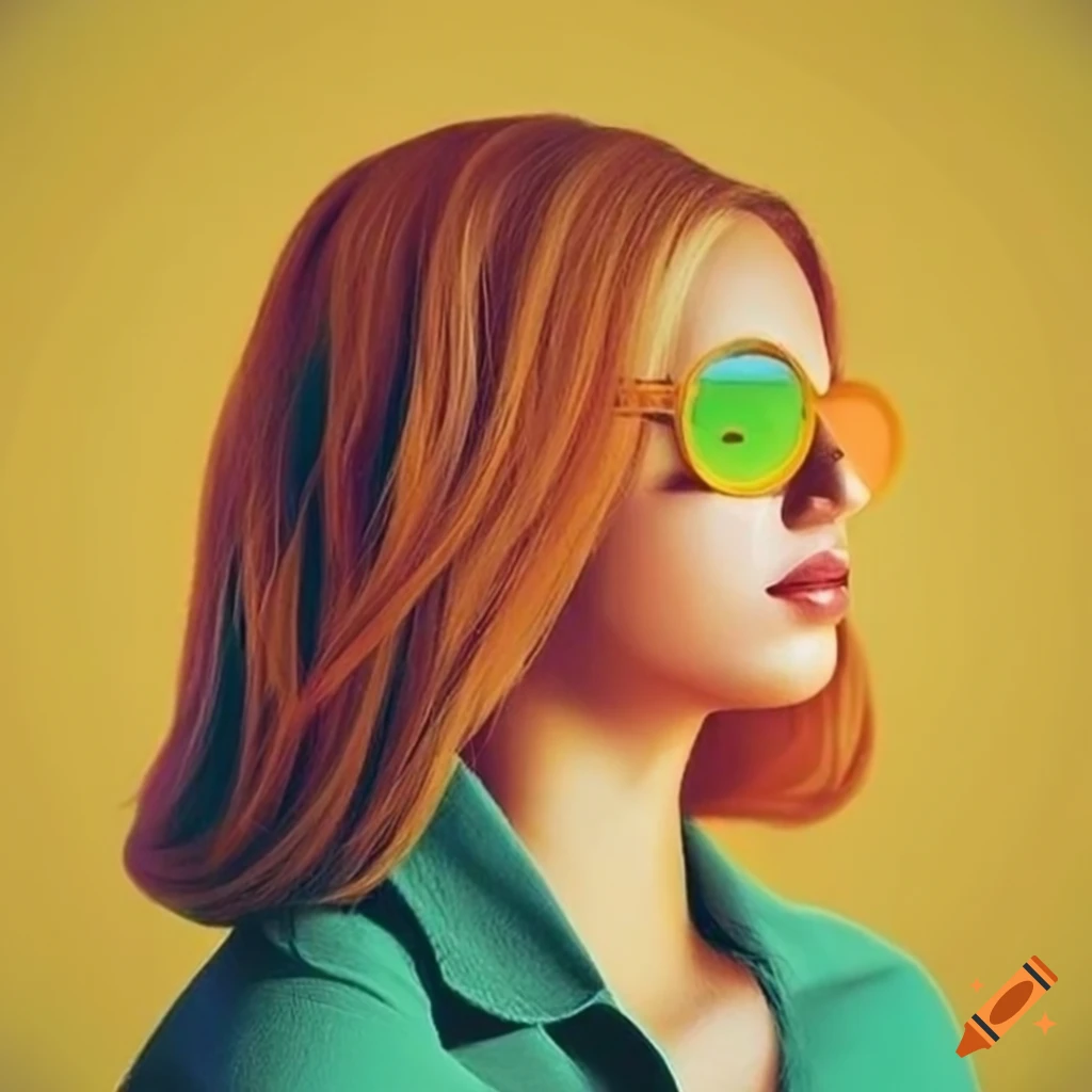 Profile picture with yellow background for instagram on Craiyon