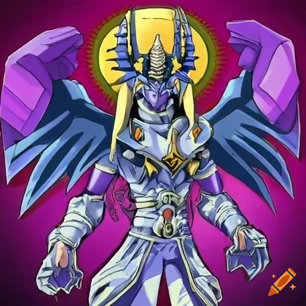 Sphinx in yu-gi-oh! style on Craiyon