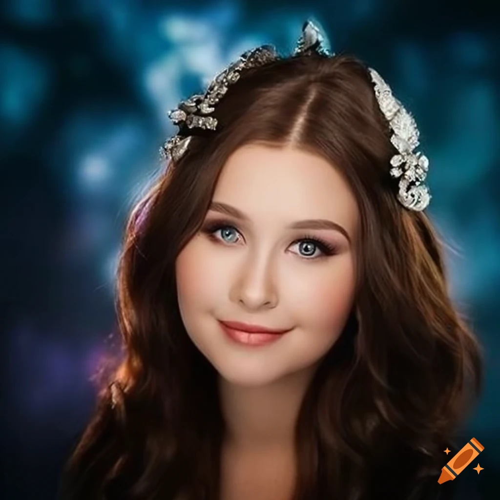 Photo-realistic mabel pines as the goddess venus on Craiyon