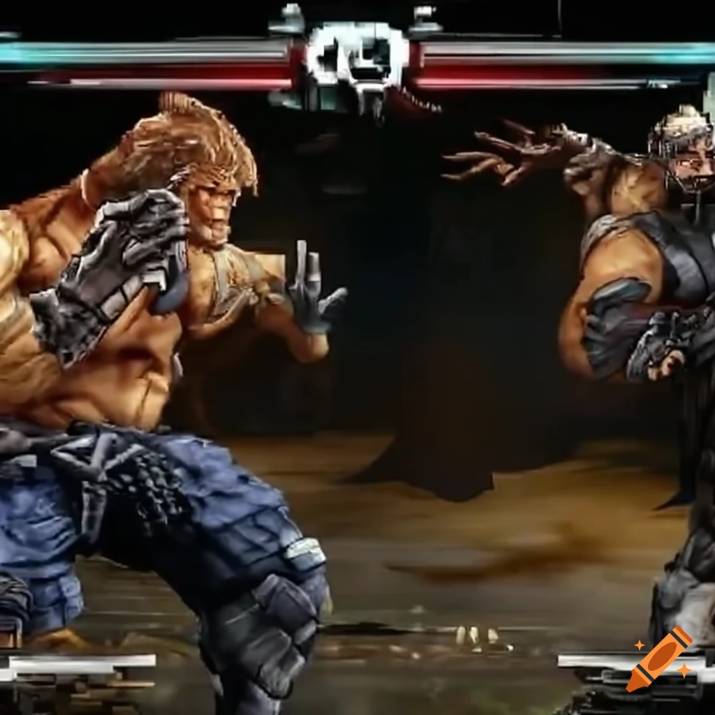 Tj combo from killer instinct on Craiyon