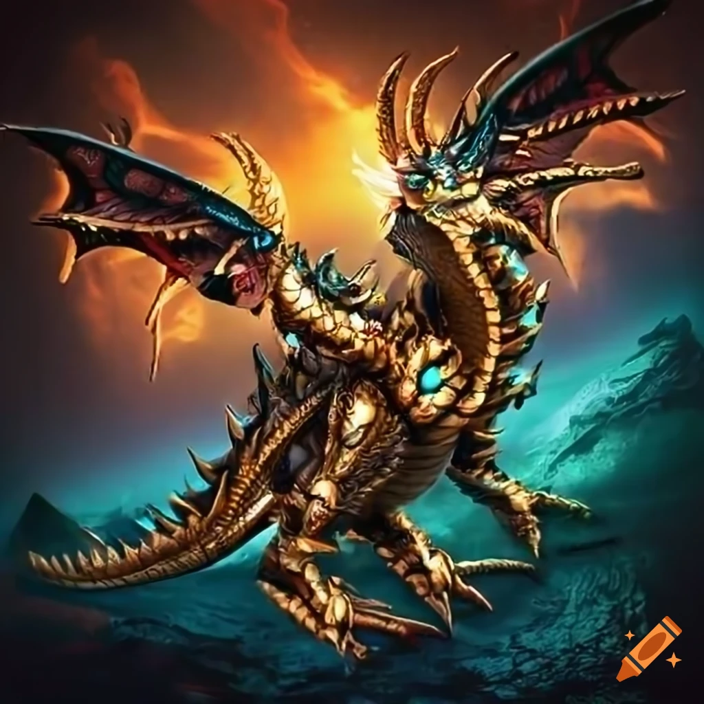 Clockwork dragon on Craiyon