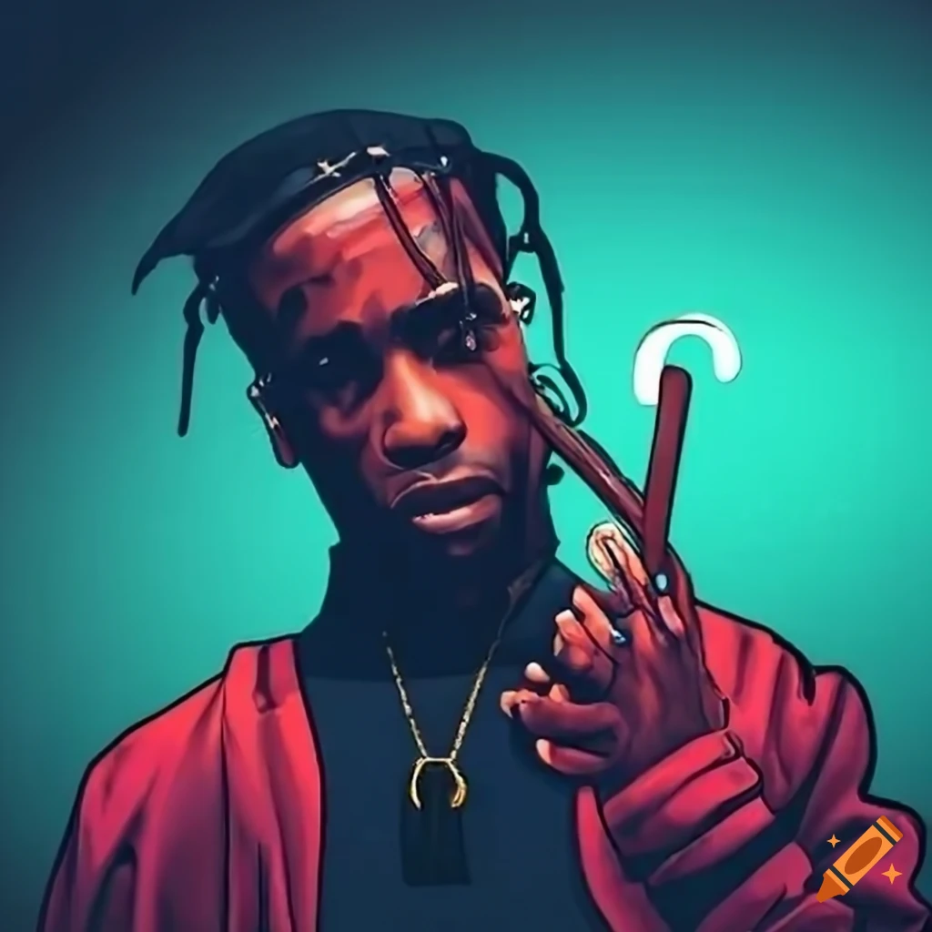 Rap clip background on Craiyon