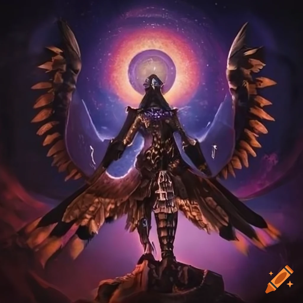 Celestial nighthawk on Craiyon