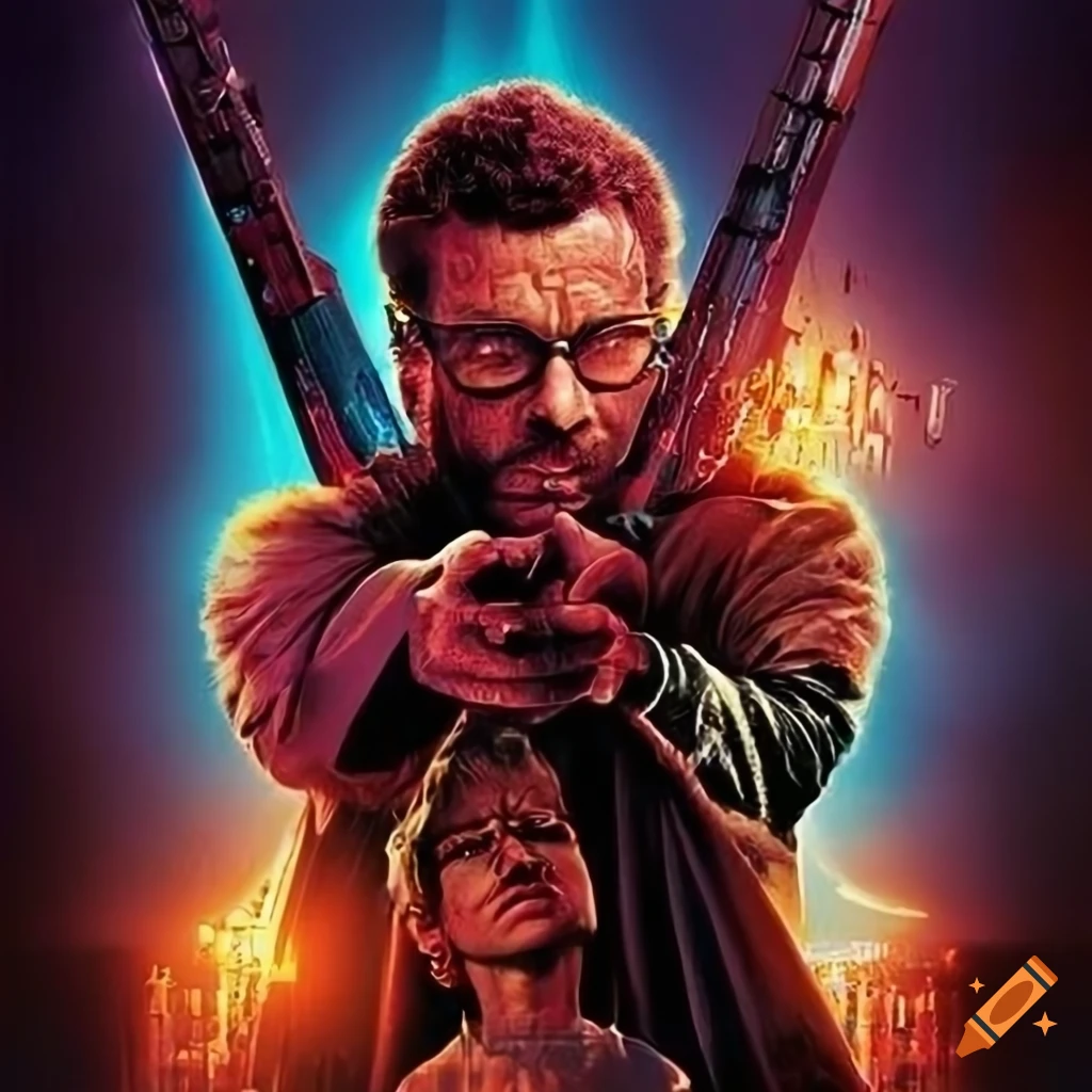 Cool movie poster on Craiyon