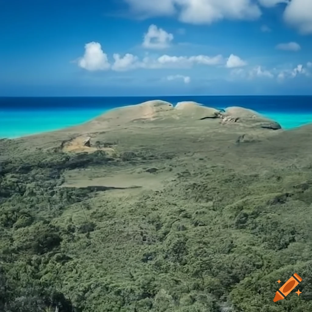 The valley, anguilla on Craiyon