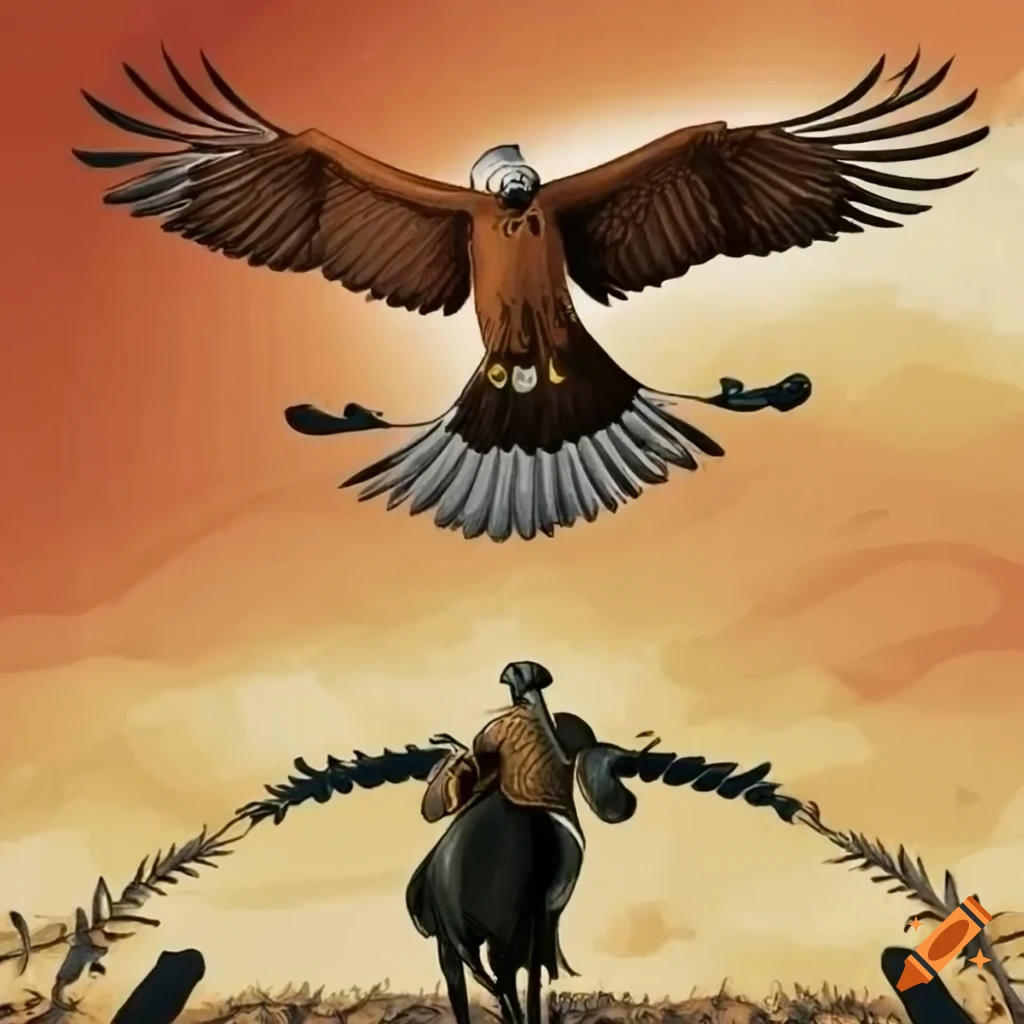 Eagles images created on Craiyon