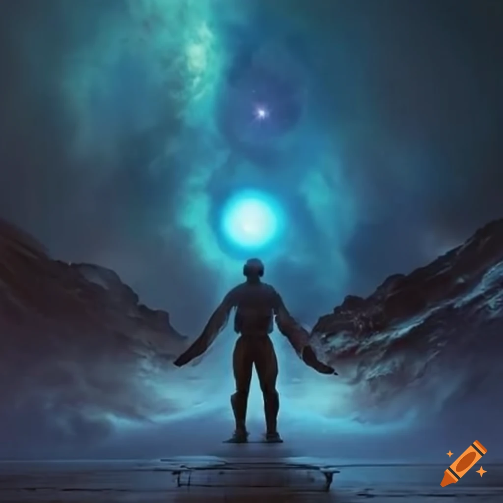 Outer space portal to another dimension on Craiyon