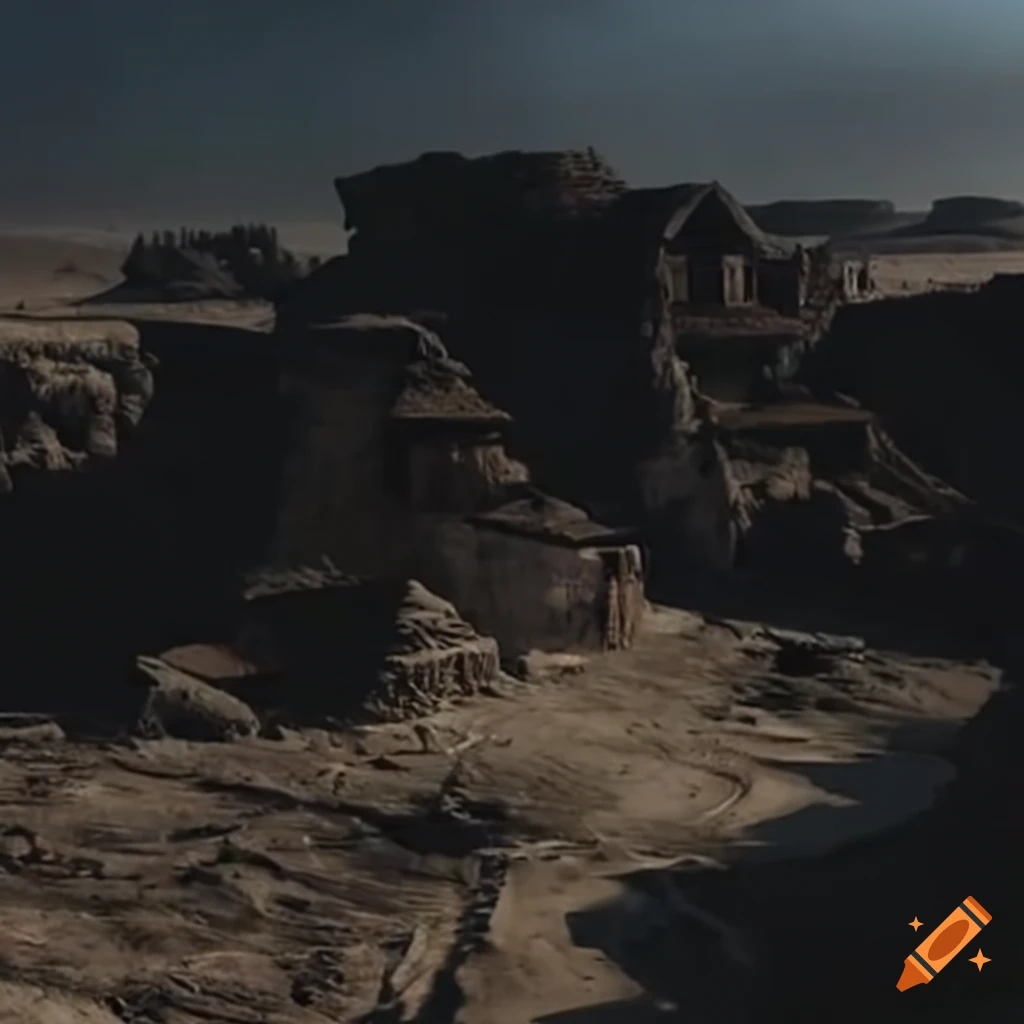 Ancient city in siberia from 10000 years ago on Craiyon