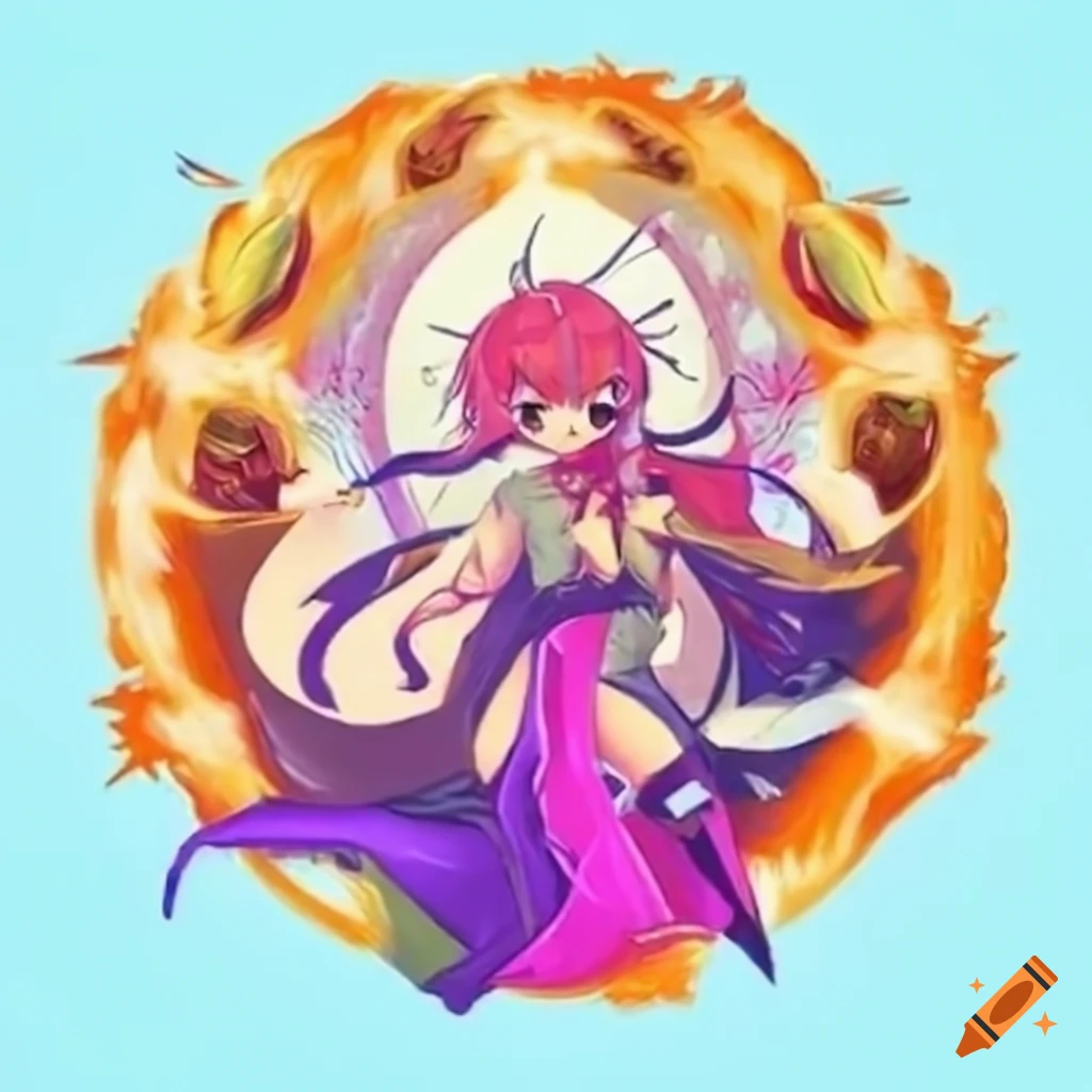 Spell singer character in lineage 2 game on Craiyon