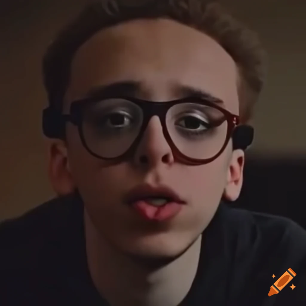 Logic rapper looking sad on Craiyon