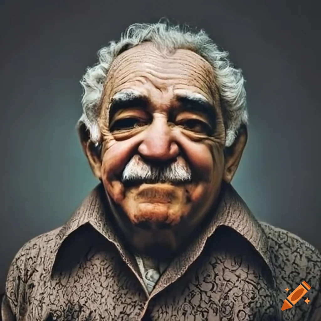 Gabriel garcia marquez reading and writing on Craiyon