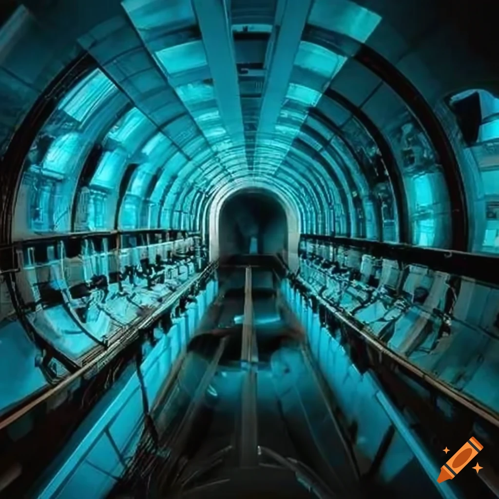 Interior of a power plant on Craiyon