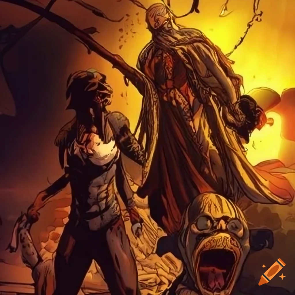 Comic style farm on Craiyon