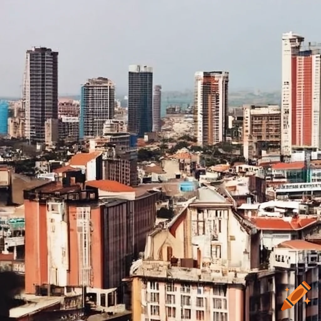 View of luanda, angola on Craiyon