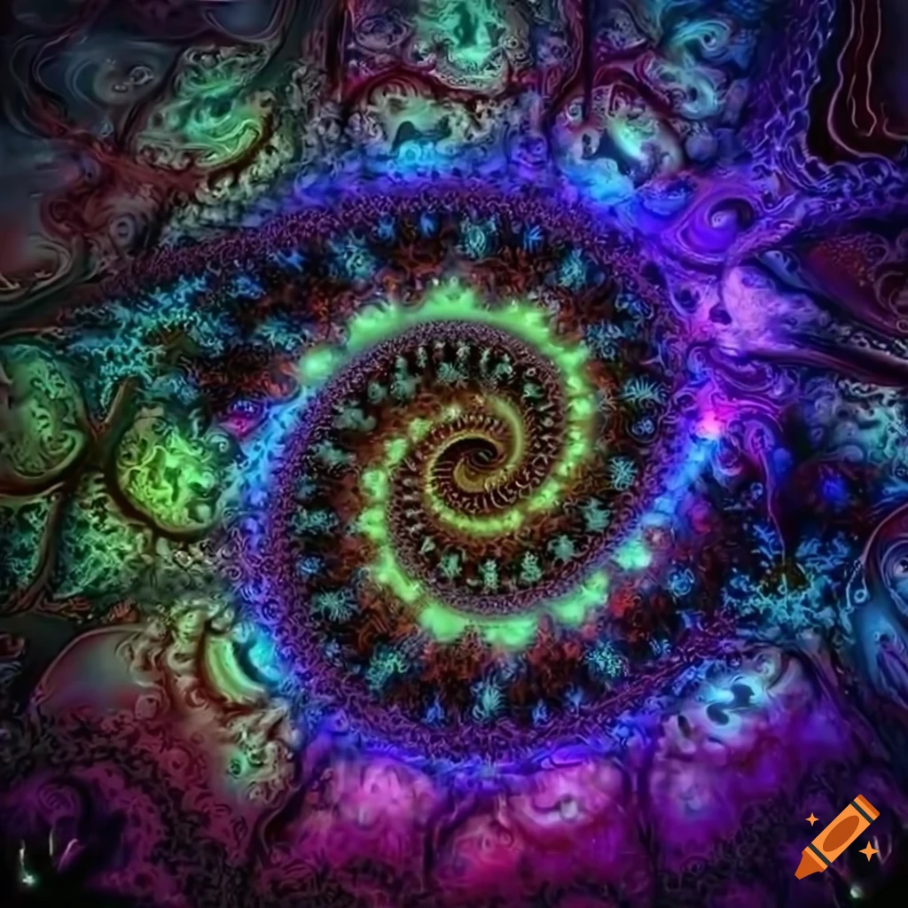 Hd 4k fractal art of electric sheep dreams on Craiyon