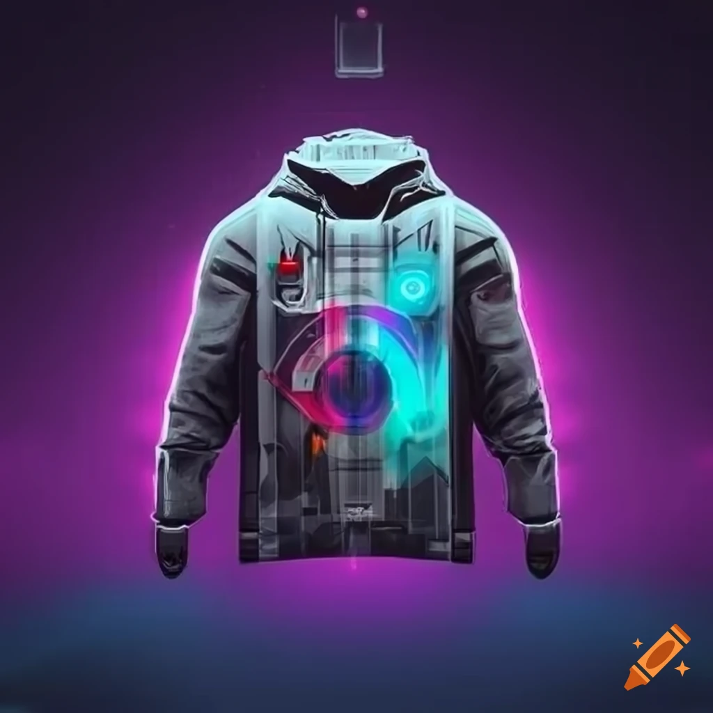 Cool and futuristic gaming merchandise store logo on Craiyon