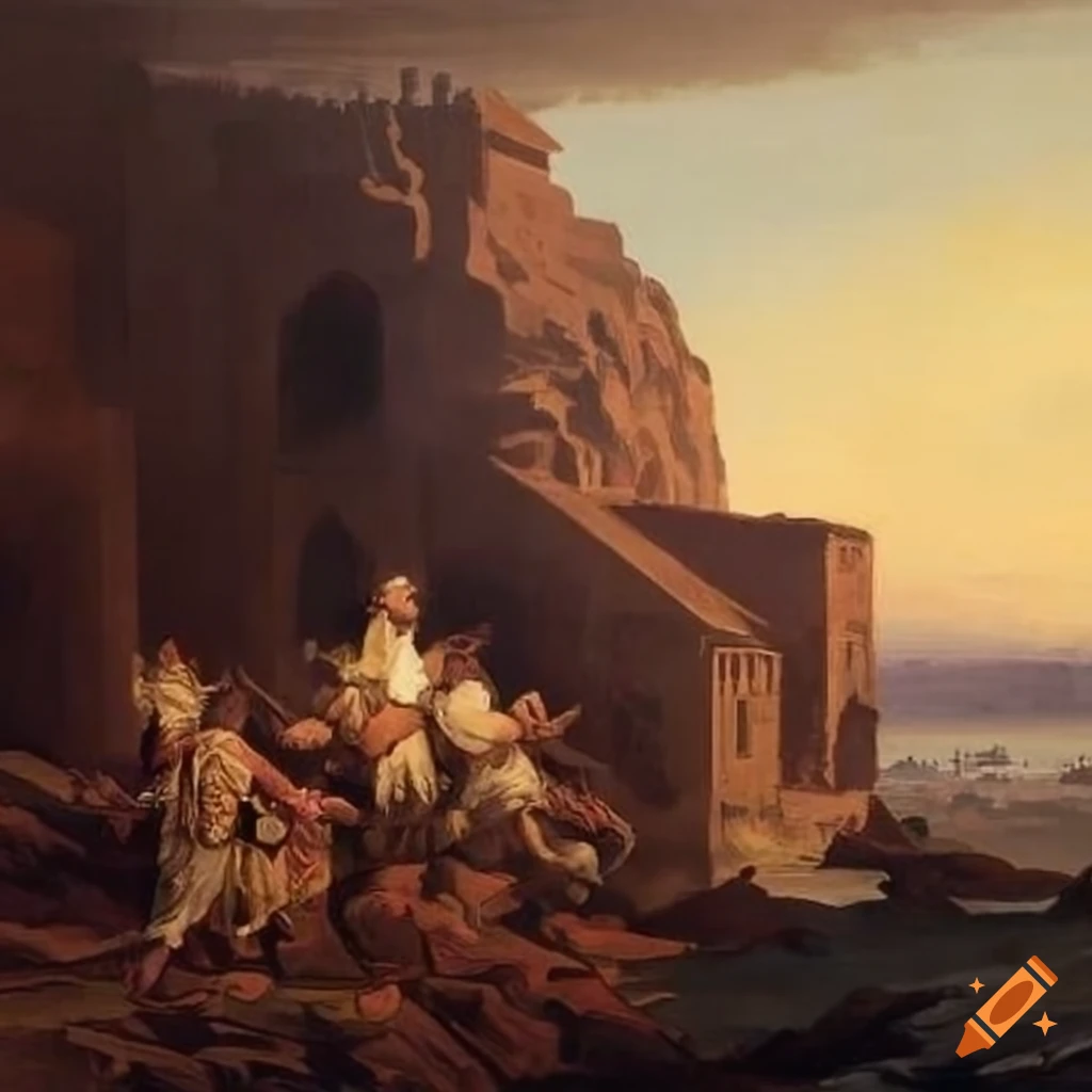 David roberts 1796-1864 scottish artist known for paintings and ...